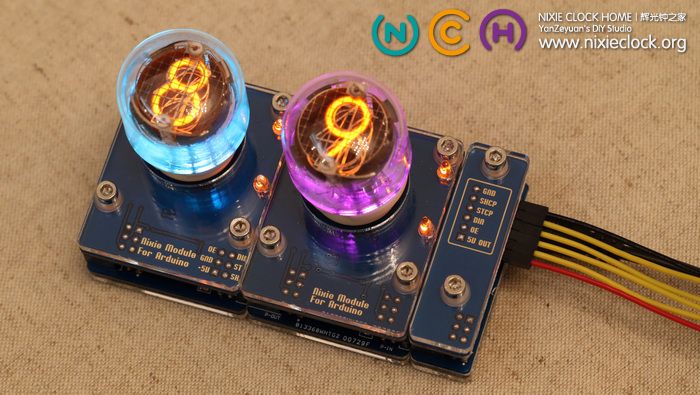 QS30-1 Nixie Module for Arduino v1.0.1 | 新版辉光管显示模块 – Omnixie | 辉光钟